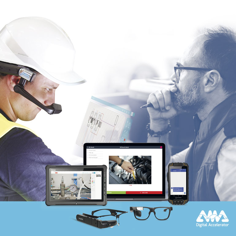 AMA XpertEye, colaboración remota para los trabajadores de campo ...